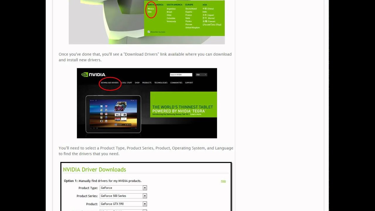 How to Download and Update GeForce Drivers - YouTube