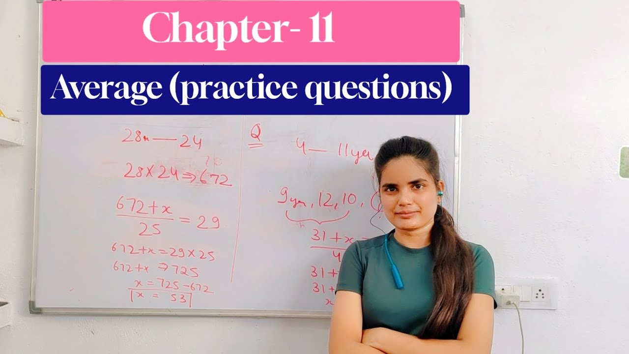 Average (practice questions) #nvs #maths #jnvst #shreeclasses #navodaya #entranceexam #jnv #exam ...