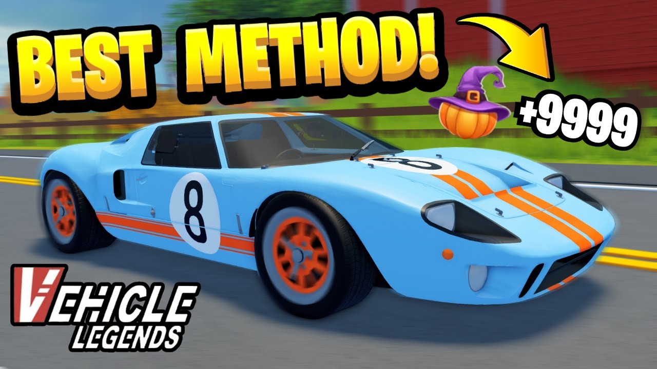 BEST Pumpkin Grinding Method in ROBLOX Vehicle Legends Halloween Event ...