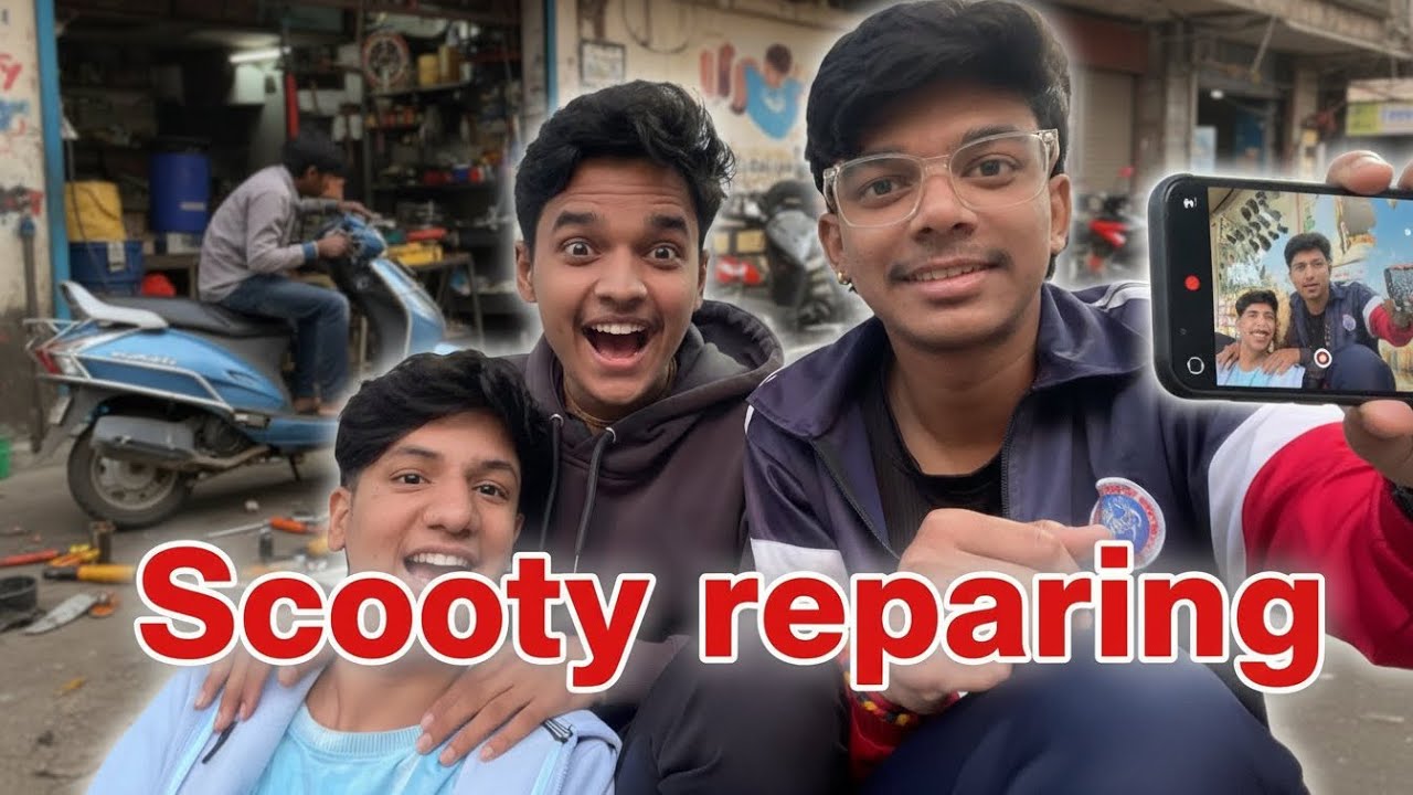Scooty repairing. - YouTube