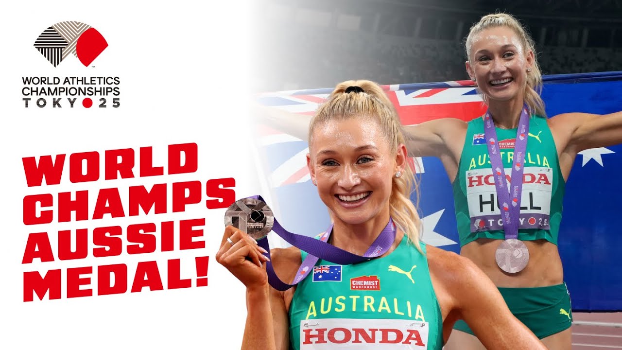Jess Hull holds on to a medal in incredible World Champs finish! | Wide ...