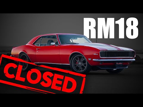 RM18 is CLOSED - 1968 Big Block Camaro 454 + $20,000