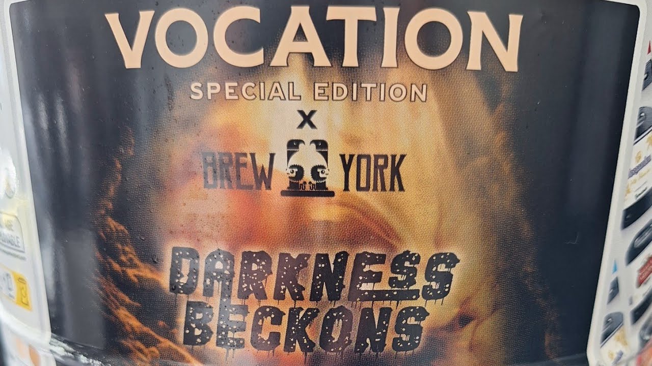 Vocation Brew York Darkness Beckons Coffee Stout 4.9% ENGLAND 🏴󠁧󠁢󠁥󠁮󠁧󠁿 ...