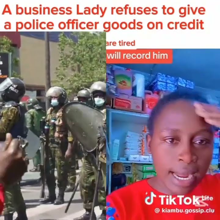 Gen-z are taking their fight again, this lady is exposing a Police ...