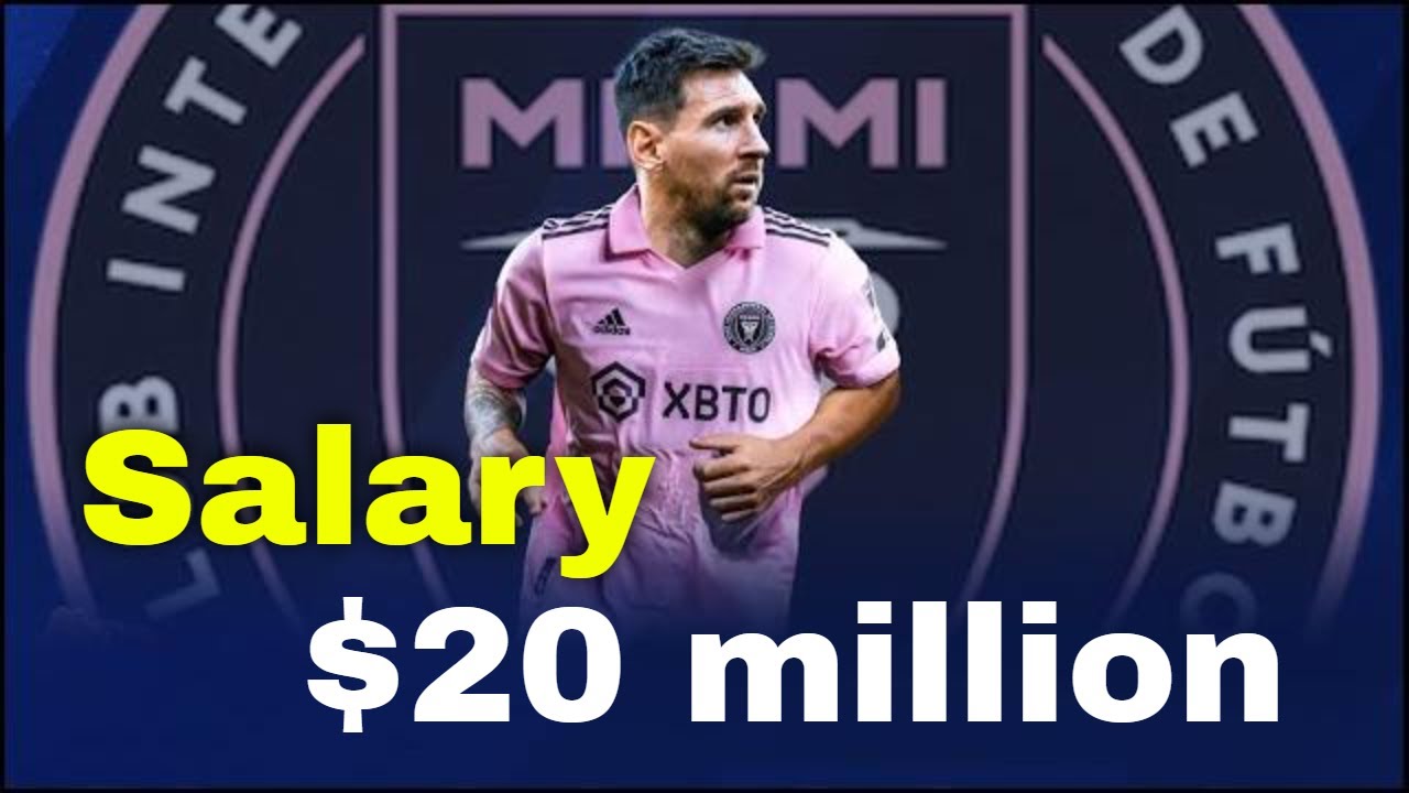 Lionel Messi tops MLS salary list with record $20 million - YouTube