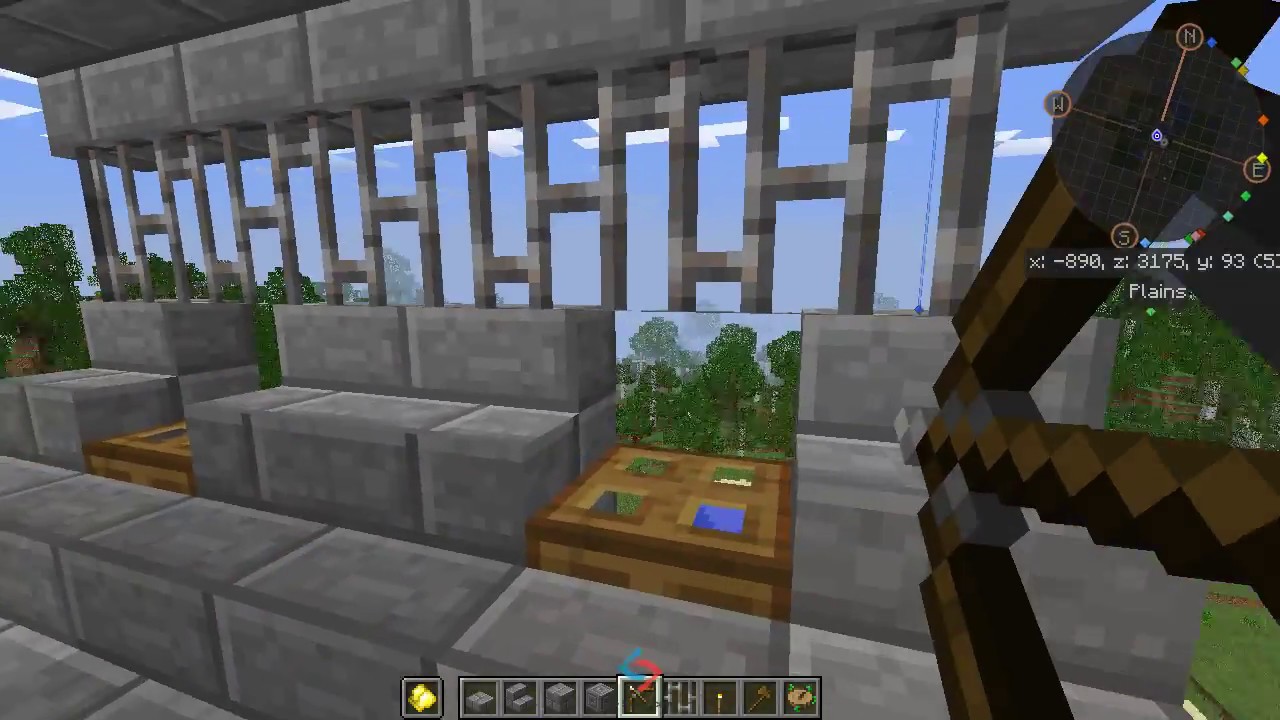Minecraft Machicolations, working fall-proof machicolations. - YouTube