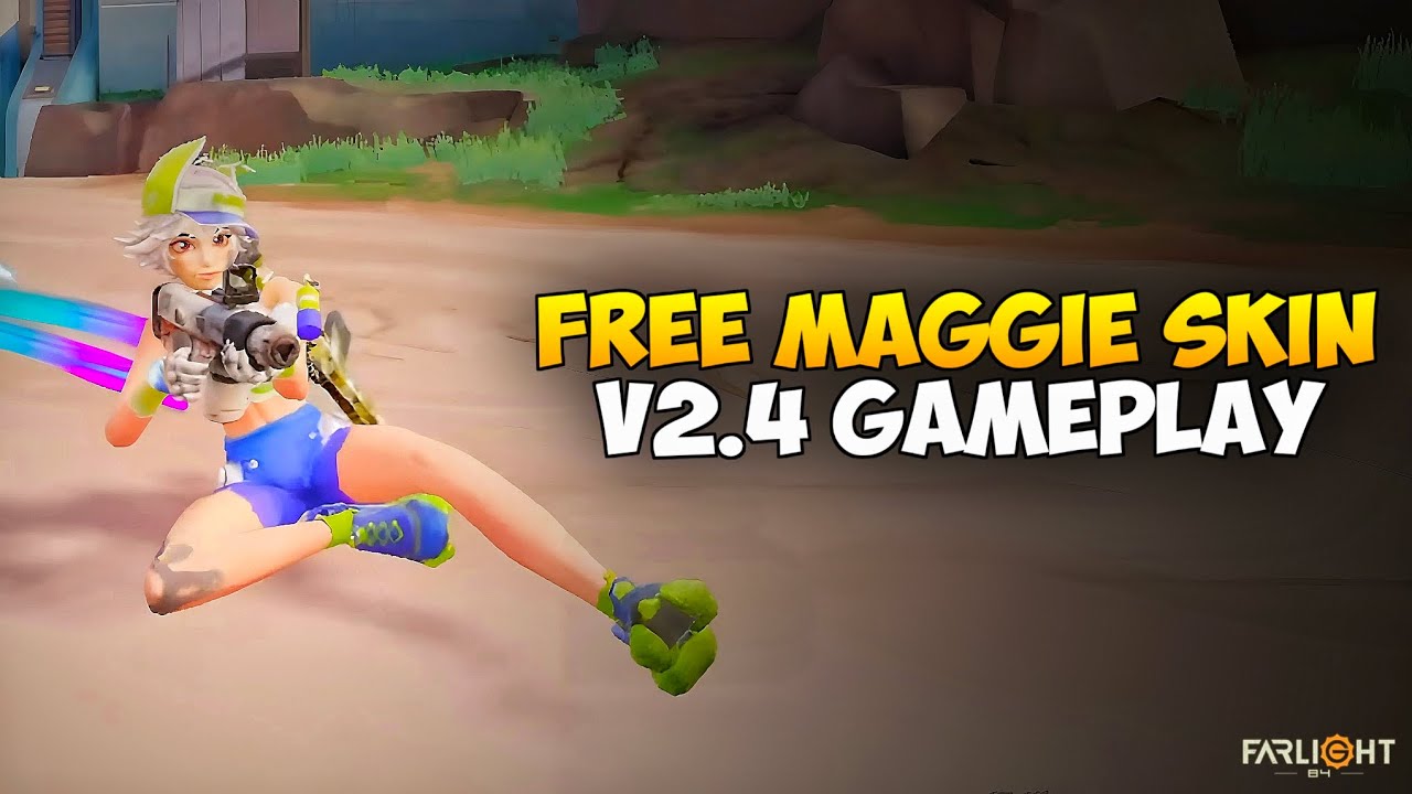FREE MAGGIE SKIN Gameplay in Farlight84 💥 | FARLIGHT84 NEW UPDATE V2.4 ...