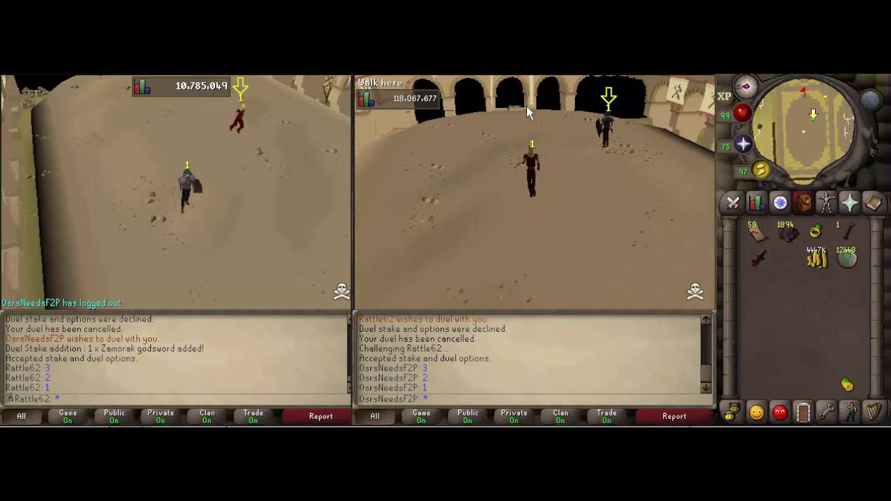 TRADING AN IRONMAN A ZGS - OSRS [9/29/2016] - YouTube