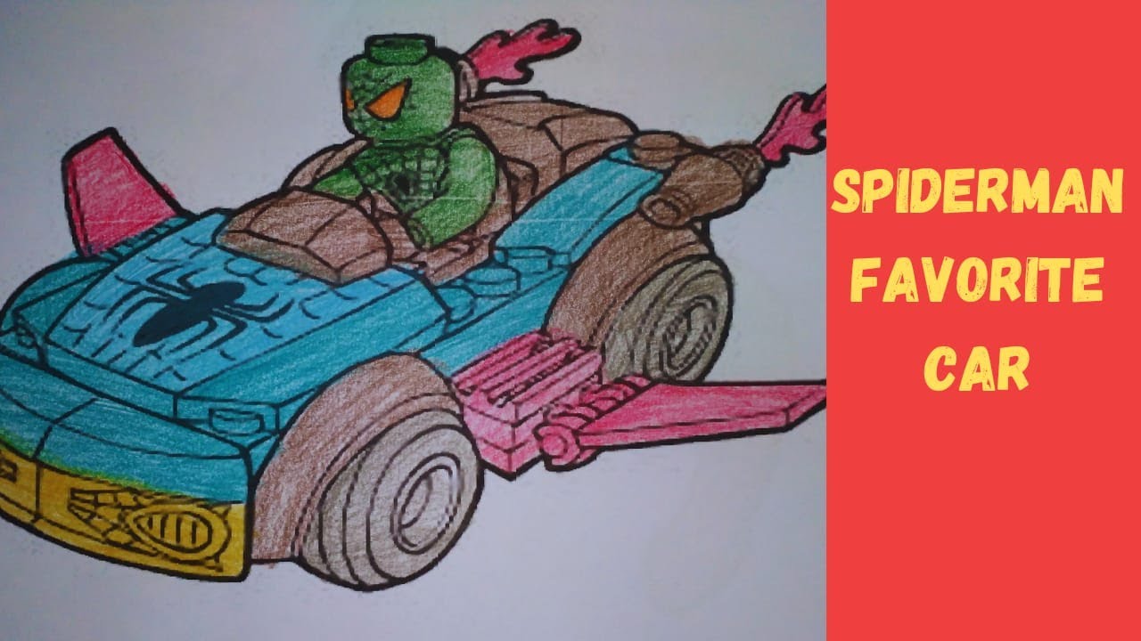 SPIDERMAN COLORING | SPIDERMAN FAVORITE CAR, WOOW eps 204 - YouTube