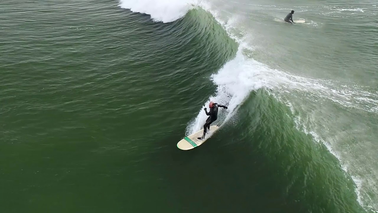 Winter Surfing in Rhode Island part II - YouTube