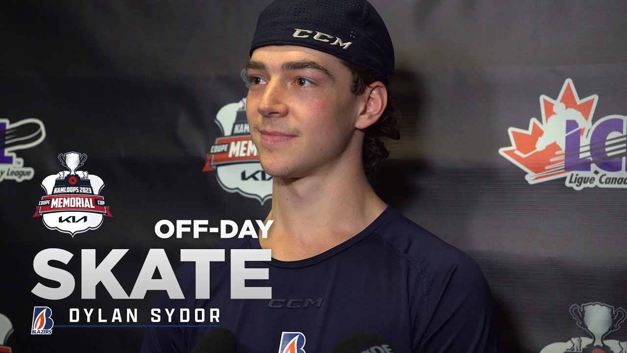 Memorial Cup Media Availability - Dylan Sydor - YouTube