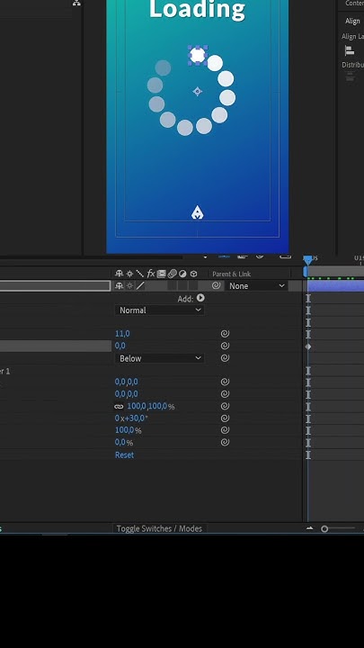 Awesome loading animation in Adobe After Effects. - YouTube