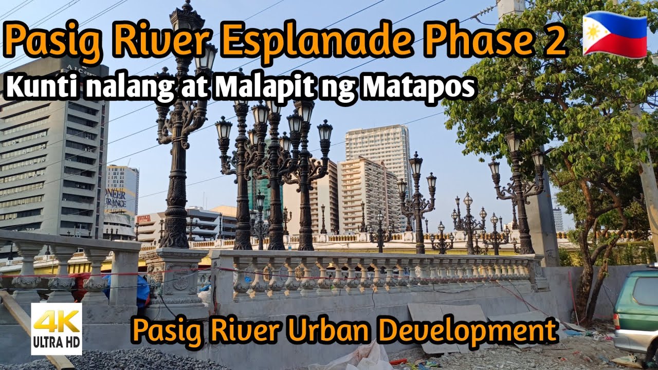 Pasig River Esplanade Phase 2 | Mas Pinaganda. Abangan Ang Pagbubukas ...