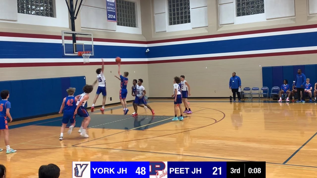 York JH (A) (58) vs. Peet JH (A) (24) 01-11-2024 - YouTube