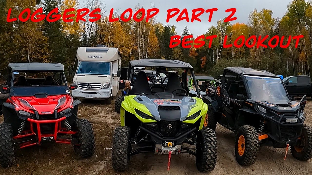 Loggers loop part2 with @DonsATVAdventures #hon datalon #yamaharmax #canamcommander - YouTube