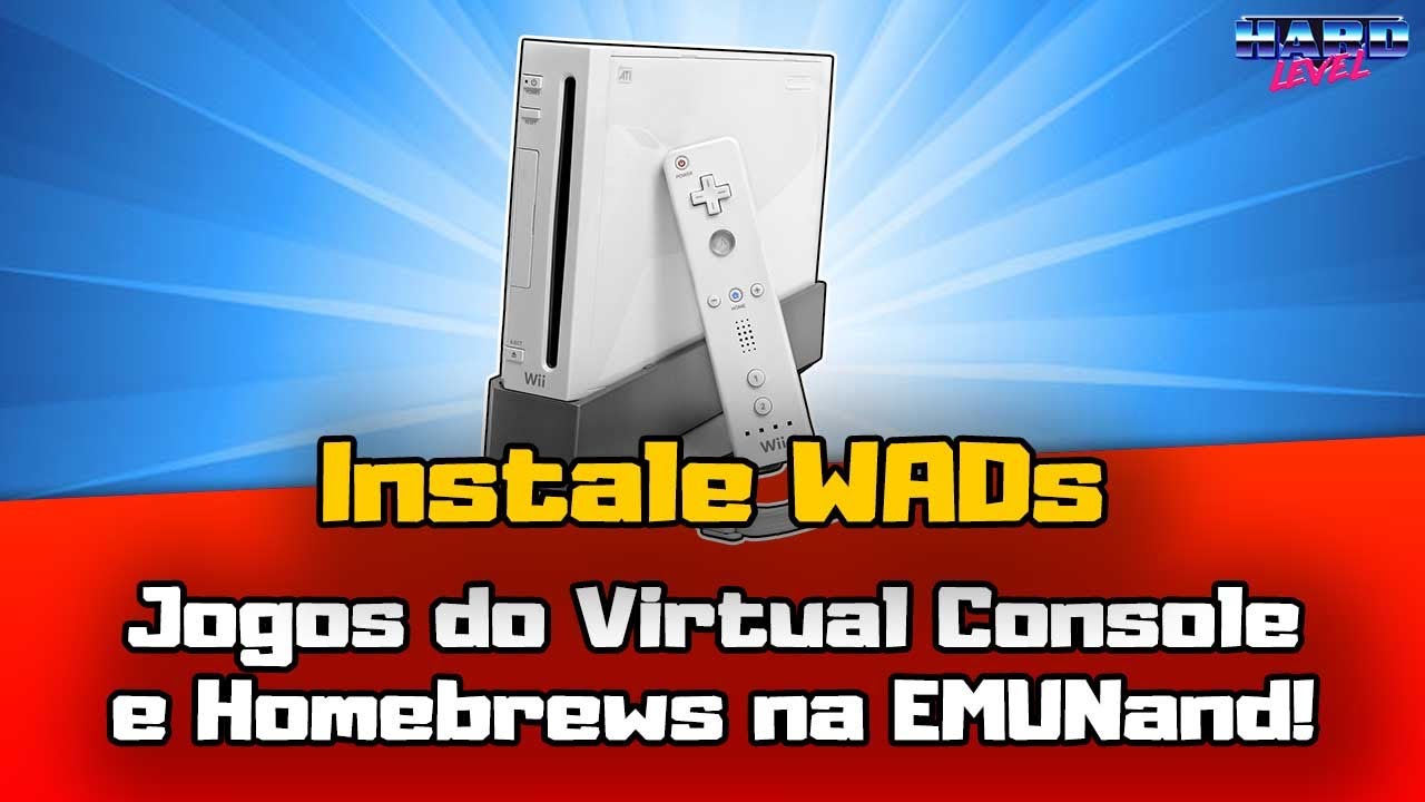 Tutorial Wii - Como instalar jogos e homebrews em WAD com EMUNAND no ...