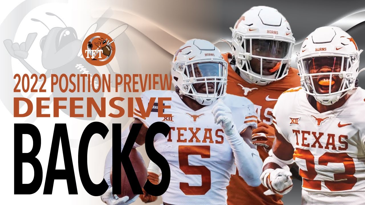 2022 Texas Longhorns Defensive Backs Preview: Press-Man Coverage ...