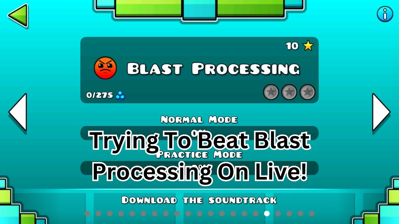Trying To Beat Blast Processing On Live! - YouTube