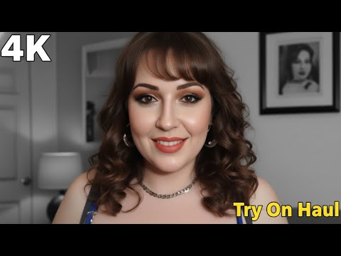 Shein 2025 Bikini Try-On Haul | 4K Transparent Lingerie & See-Through Styles