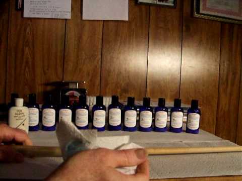 How to Clean a Pool Cue Shaft! .....Cue Clean - YouTube