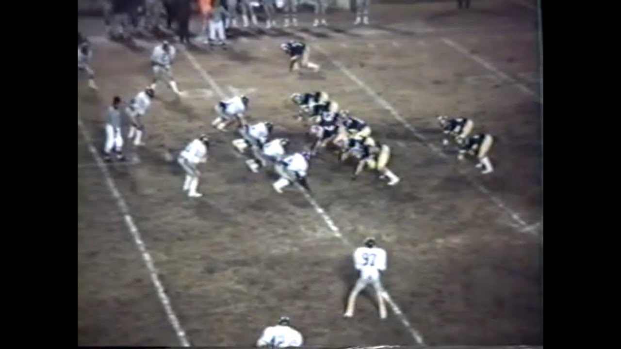 1986 | Gaffney Indians vs. Spartanburg Vikings | SCHSL AAAA Division 1 ...