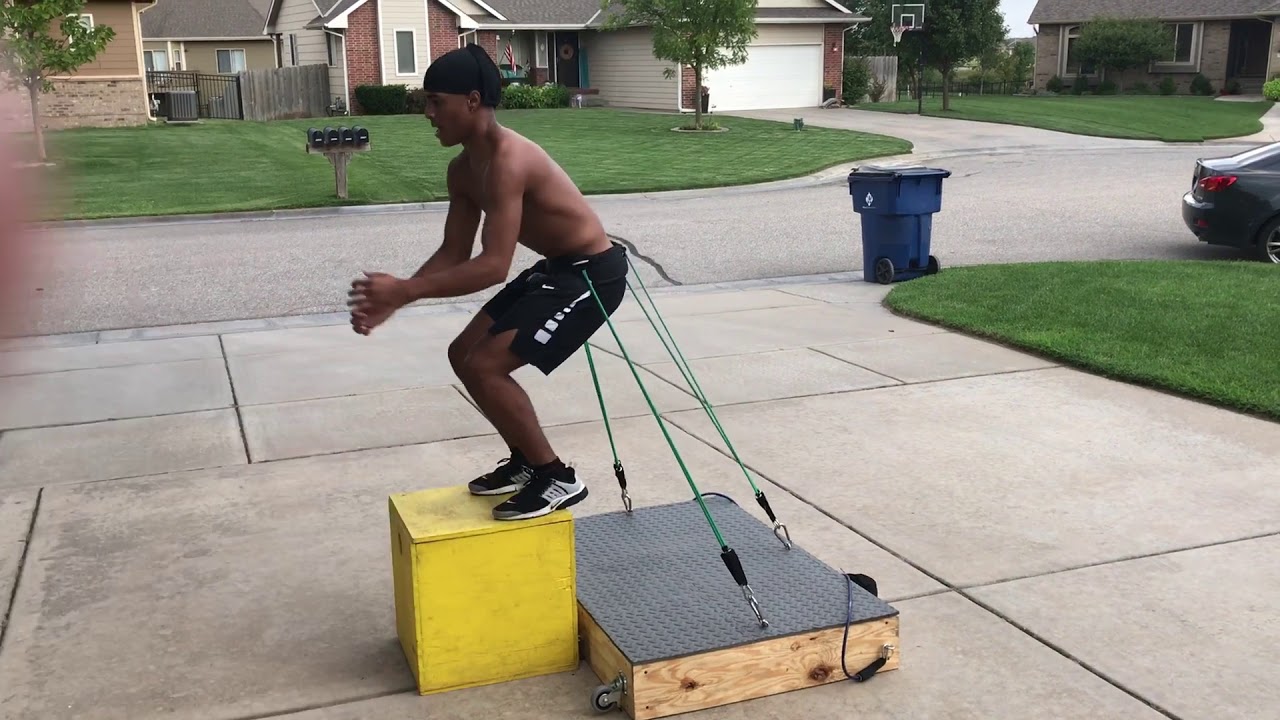 Homemade Vertimax workout - YouTube