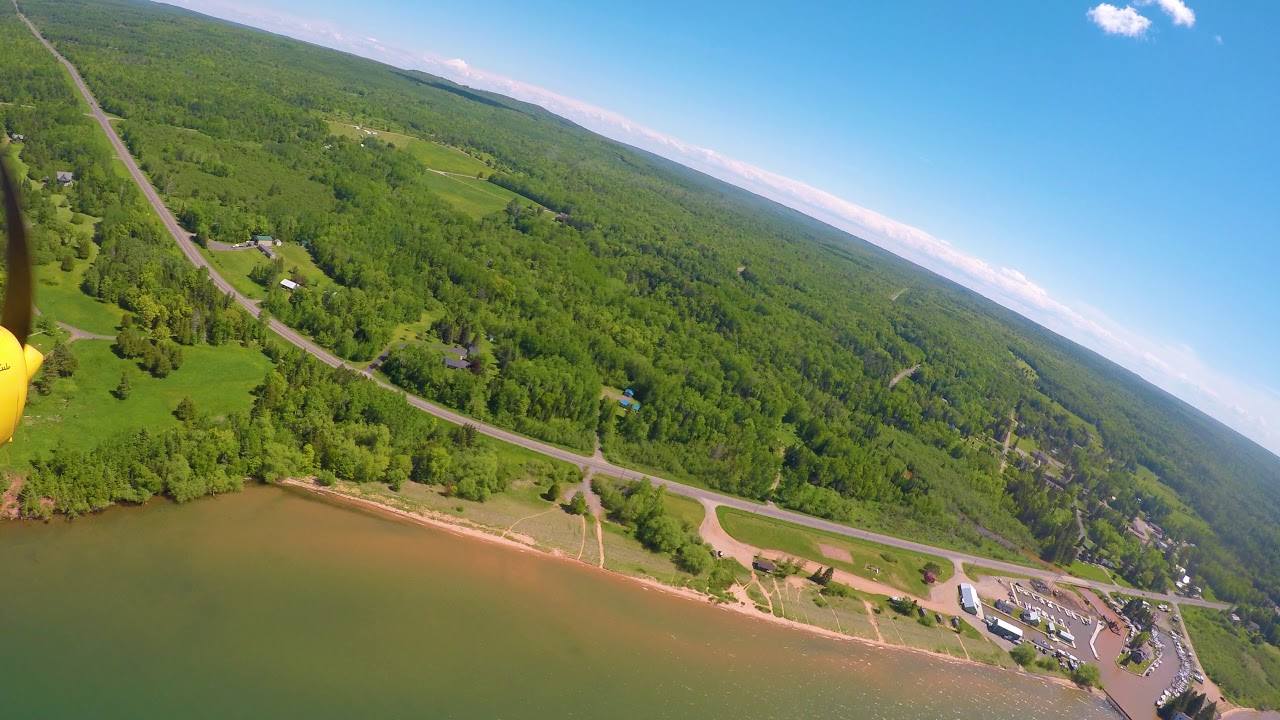 Cornucopia WI Airport - Landing 05 - YouTube