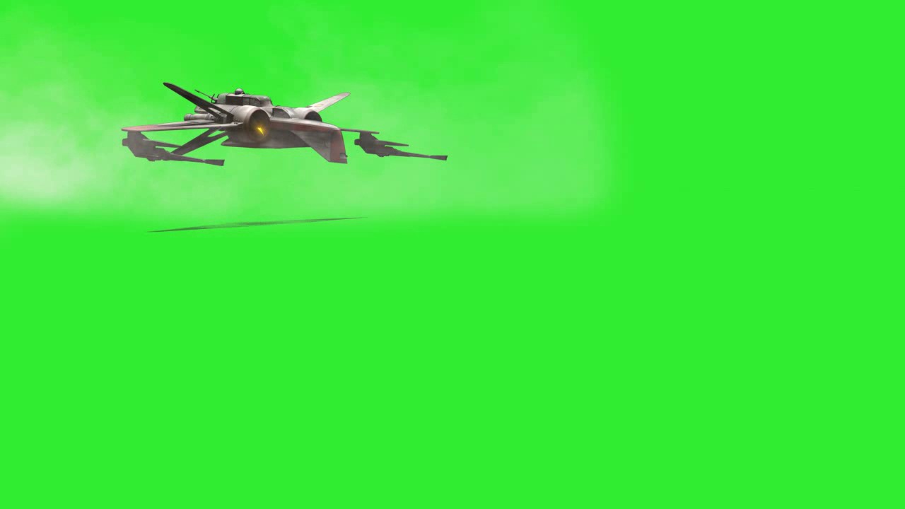Green screen.starwars.space ship - YouTube
