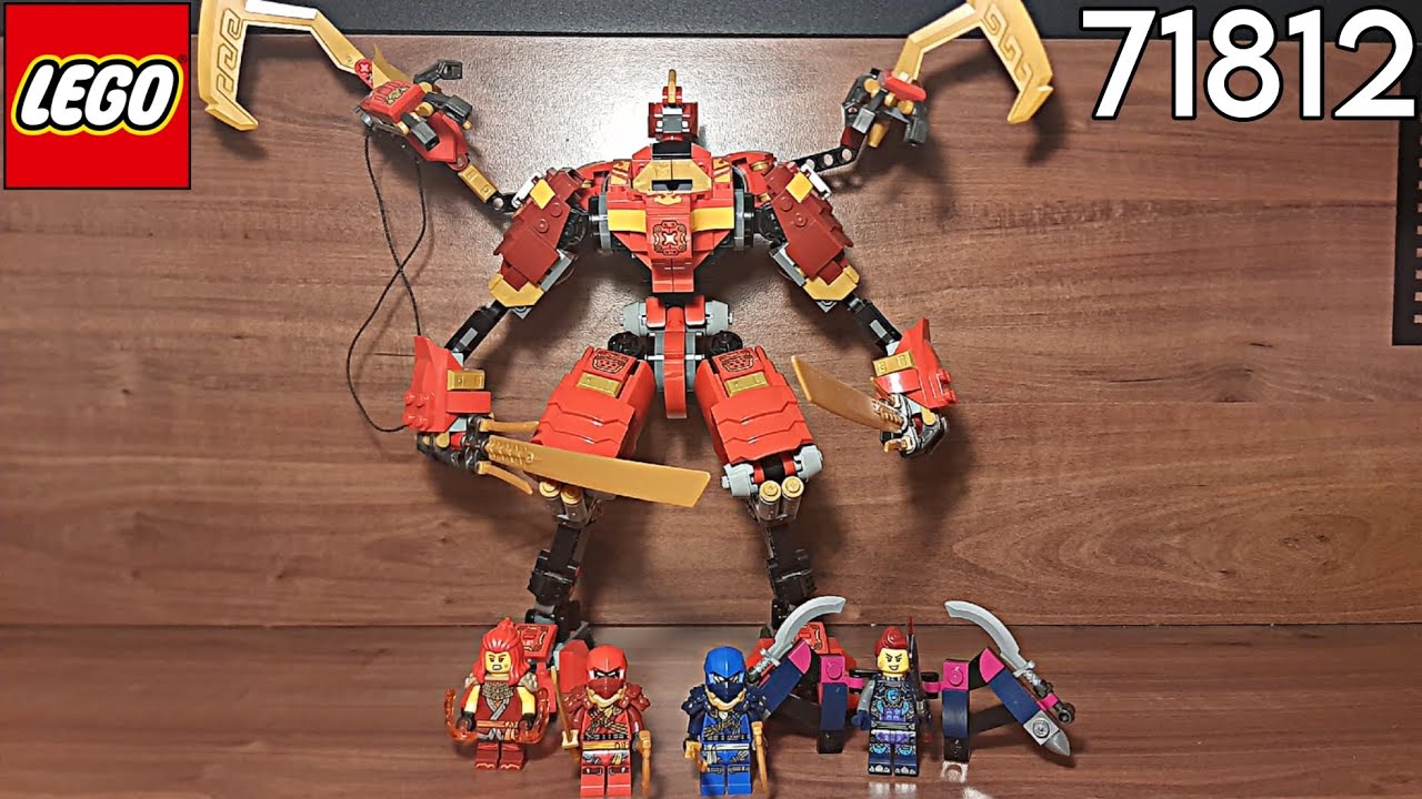 LEGO NINJAGO 71812 KAI'S CLIMBER MECH (TÜRKİYE'DE İLK!) - YouTube