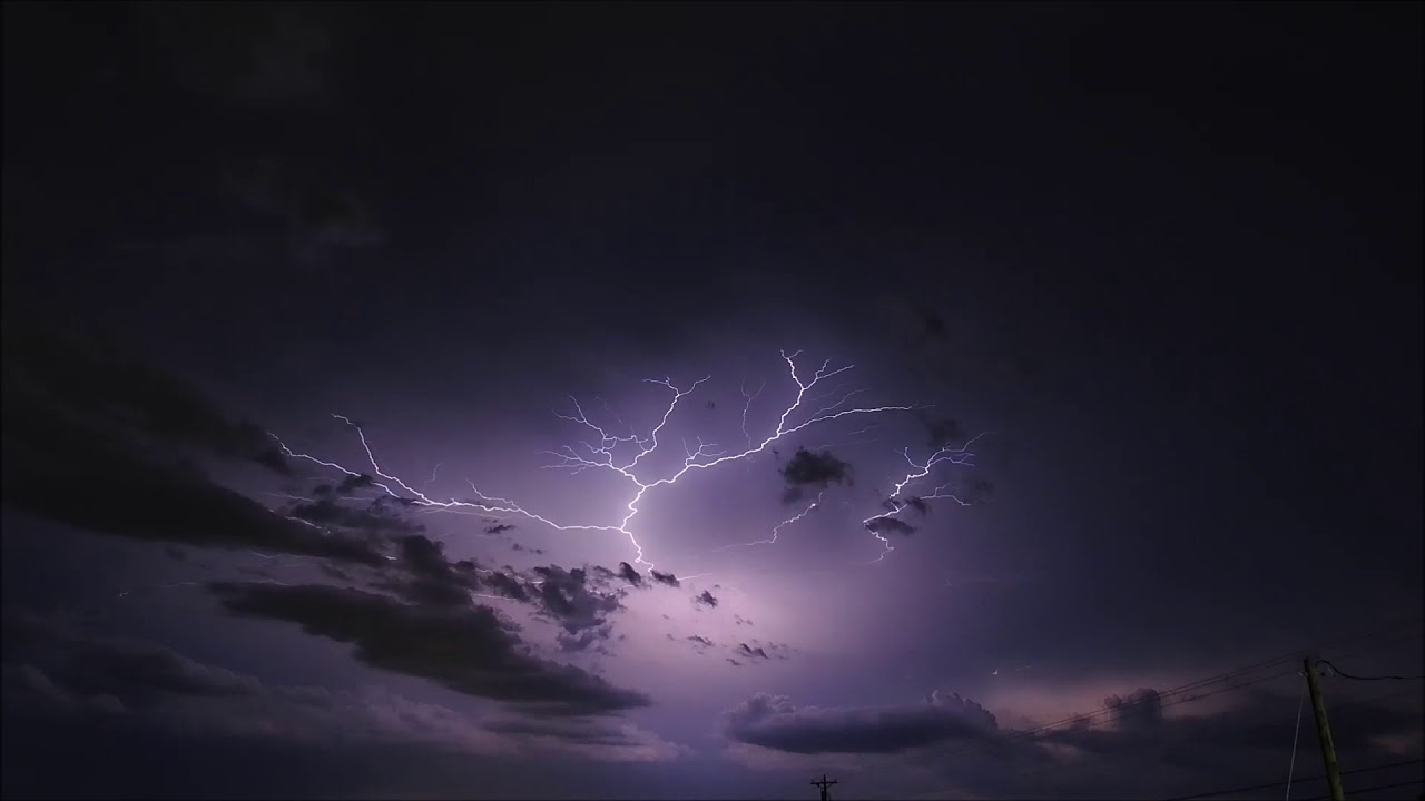 Lightning Storm Time Lapse Nikon P900 - YouTube