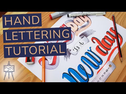 Hand-Lettering for Beginners - Comprehensive Hand-Lettering Guide