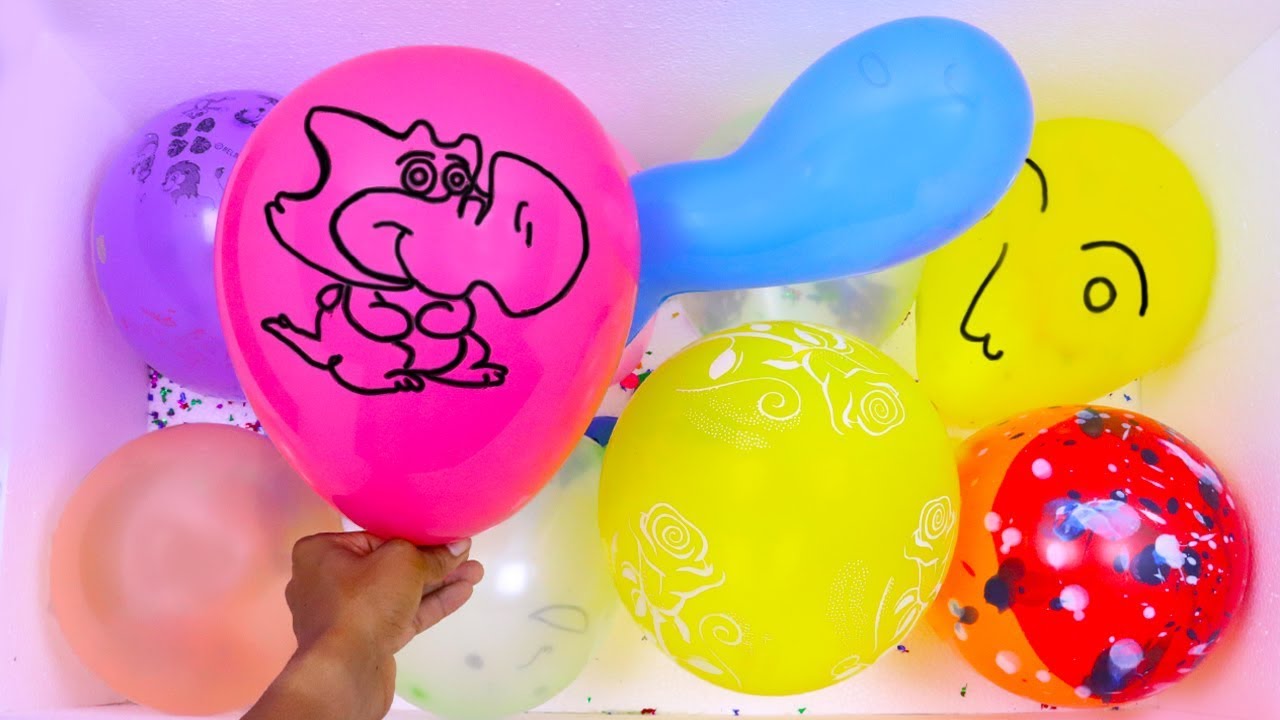 Balloons Fun With Popping - Pop Balloons!!! Part 1 - YouTube