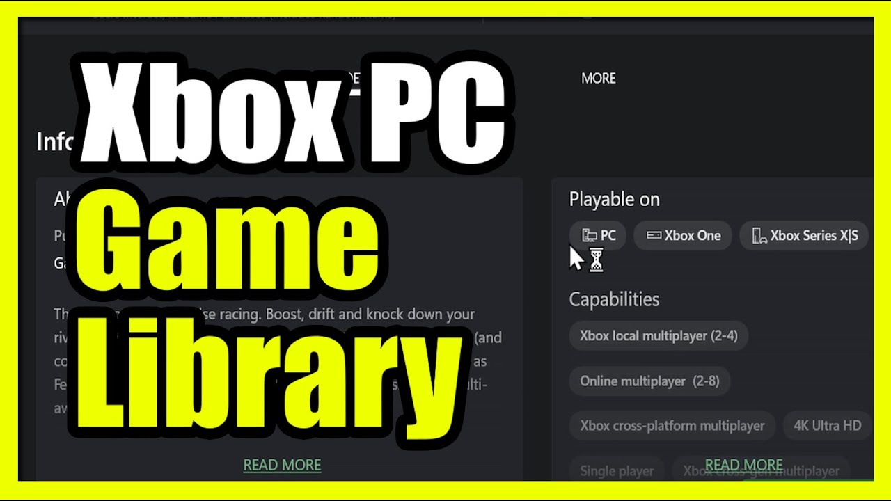 How to Check Xbox Game Library on Computer to See which Games work on ...