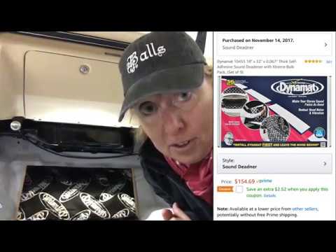 Installation of Insulation - How to Install Dynamat - YouTube