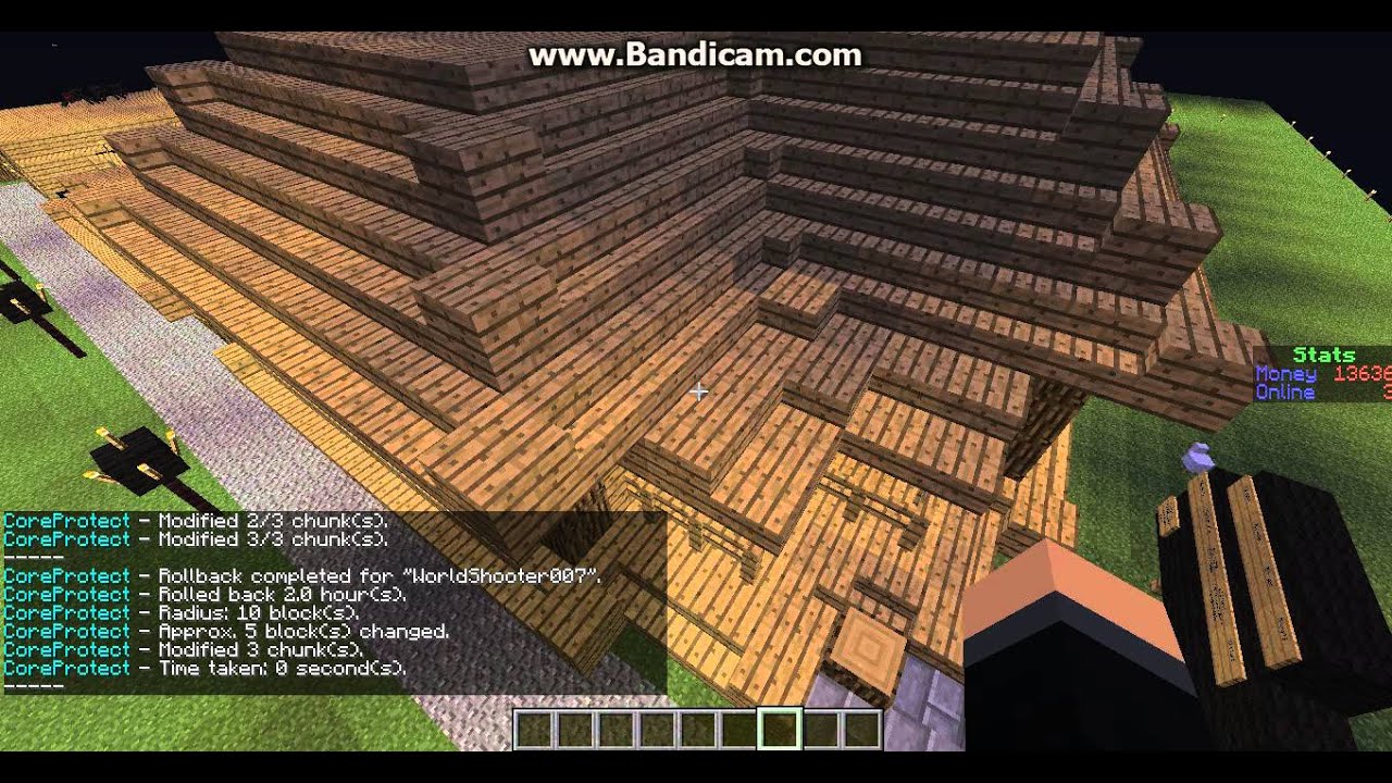 Coreprotect tutorial:Rollback (Eesti töötab) - YouTube