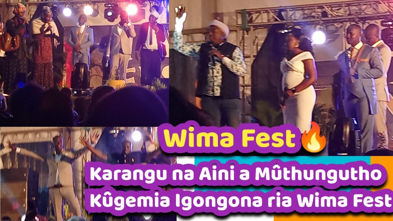 Samindo, Wanja Asali, Kamoko Karangu na aini a mûthungutho gucamithia ...