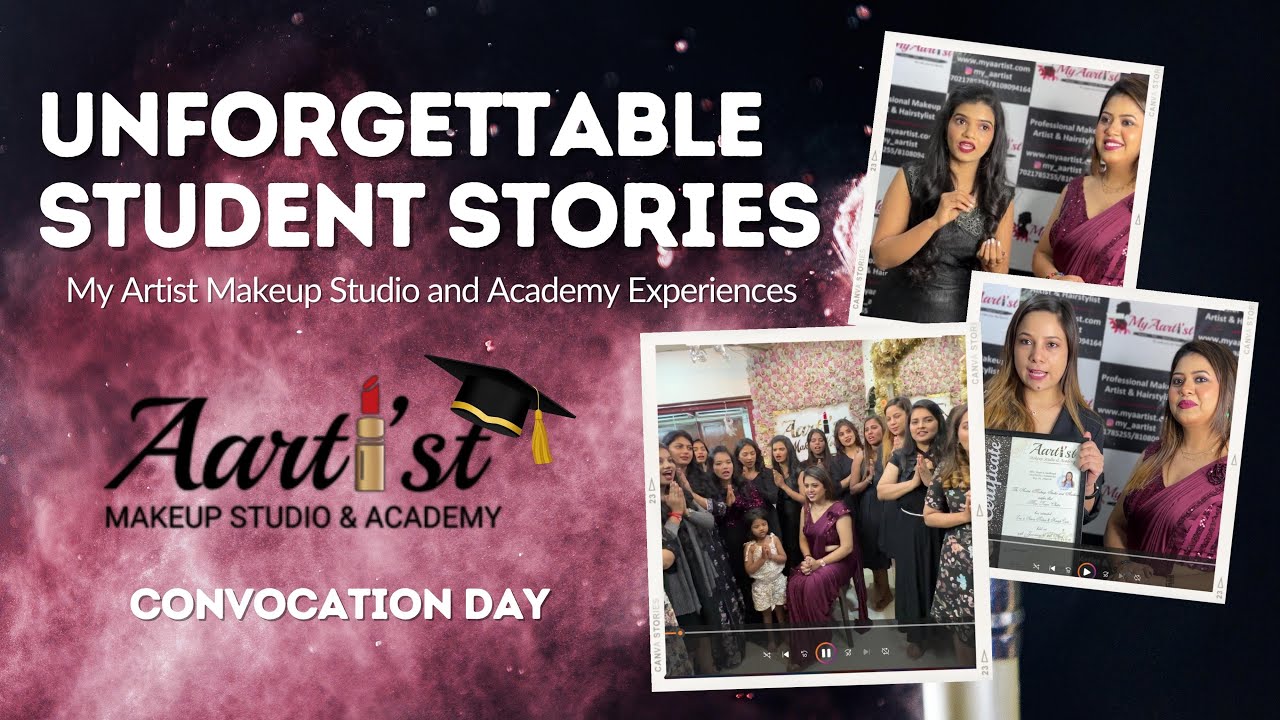 Convocation ceremony of My Artist Makeup Studio and Academy || Artist's ...