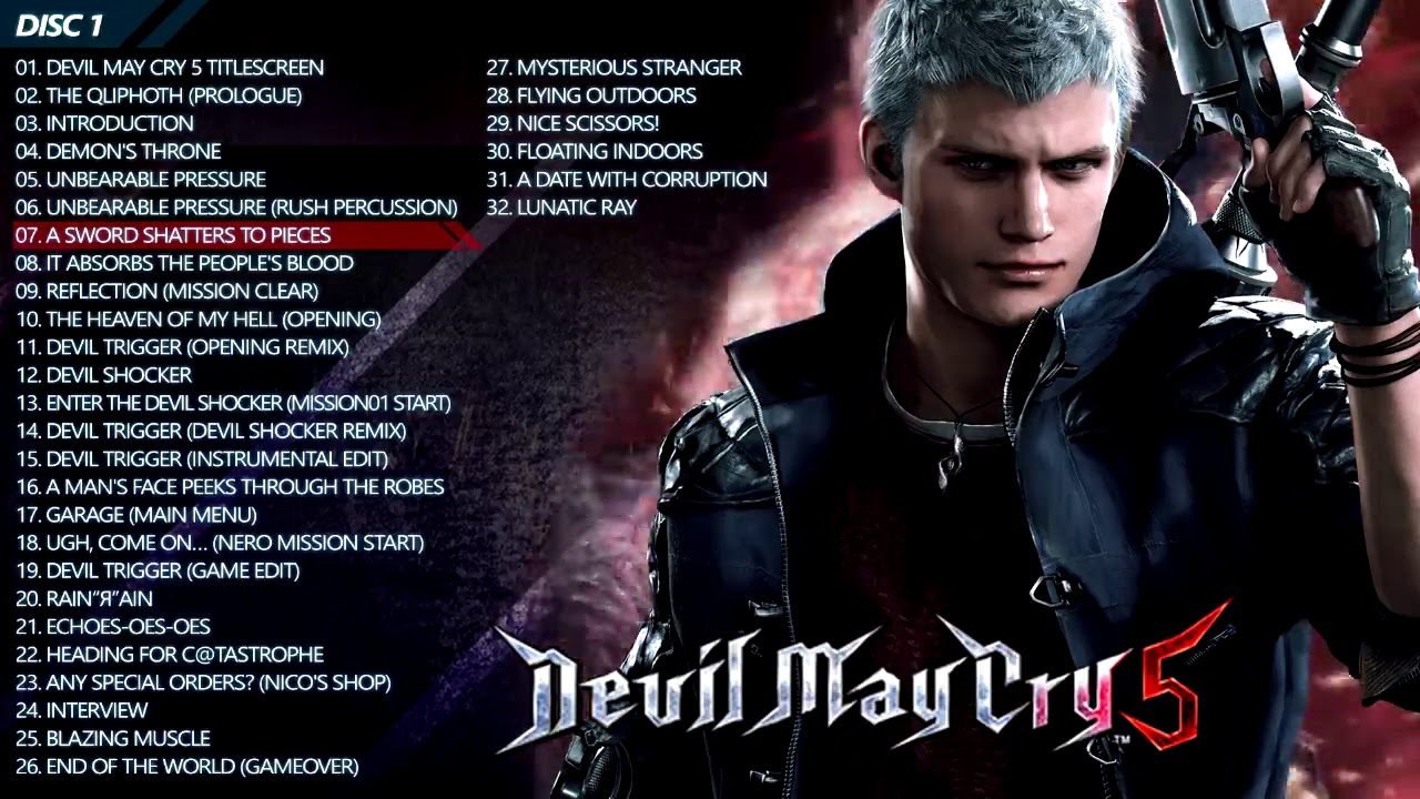 Devil May Cry 5 FULL Soundtrack OST - YouTube