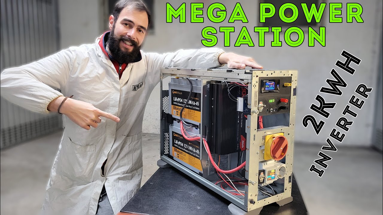 How to make a Low Cost POWER STATION DIY 2500 Wh LiFePO4 Battery ...