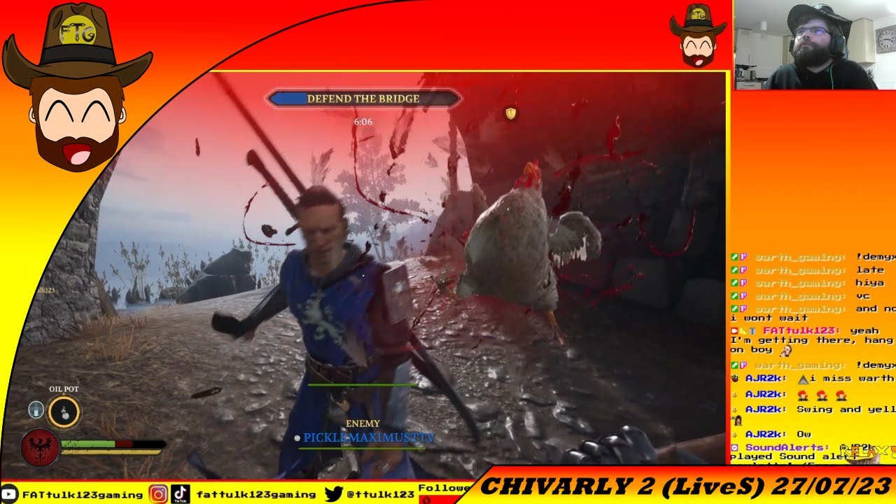 Chivalry 2 (LiveS) 27/07/23 - CHICKENS - YouTube