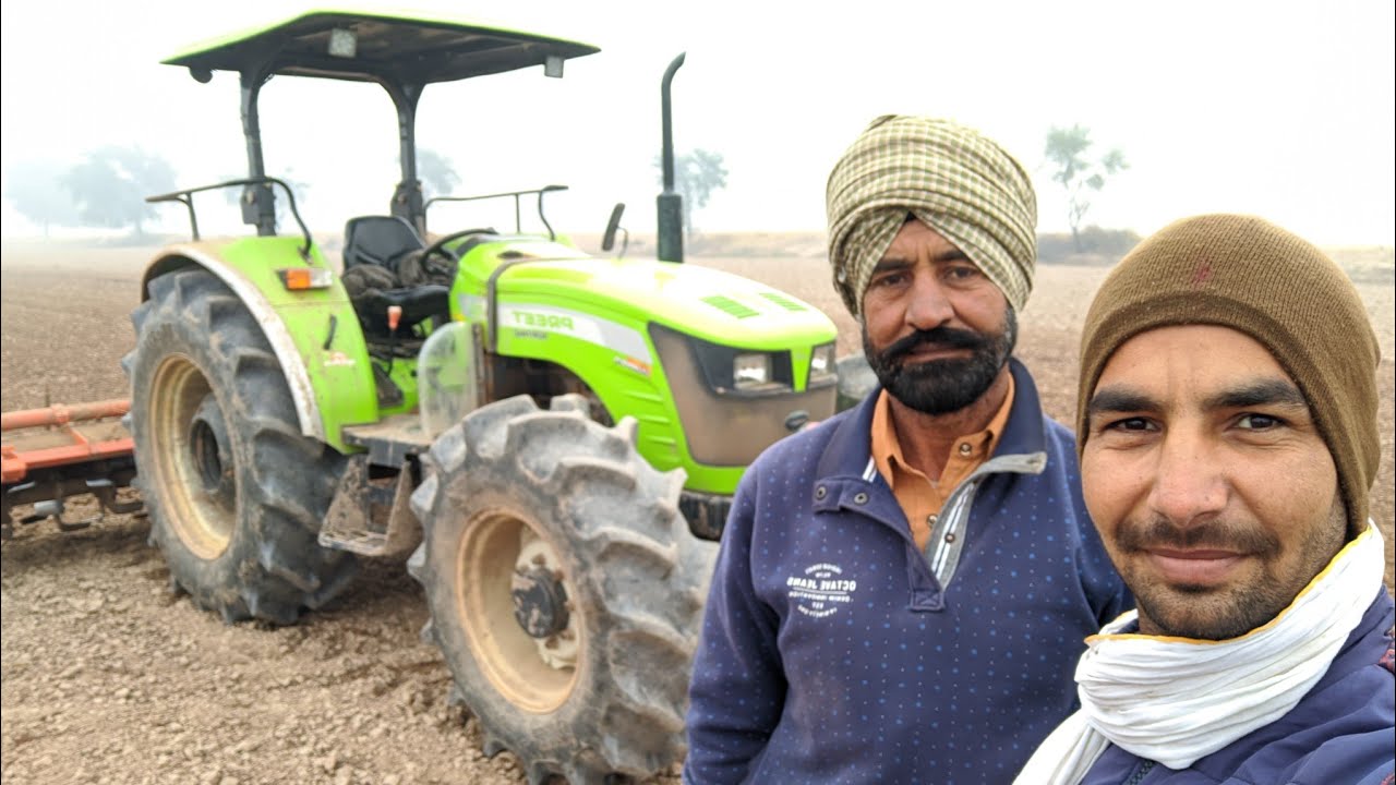 Preet 10049 4WD 100HP Tractor किसान ने कहा जमीदार के हक के लिए सही ...