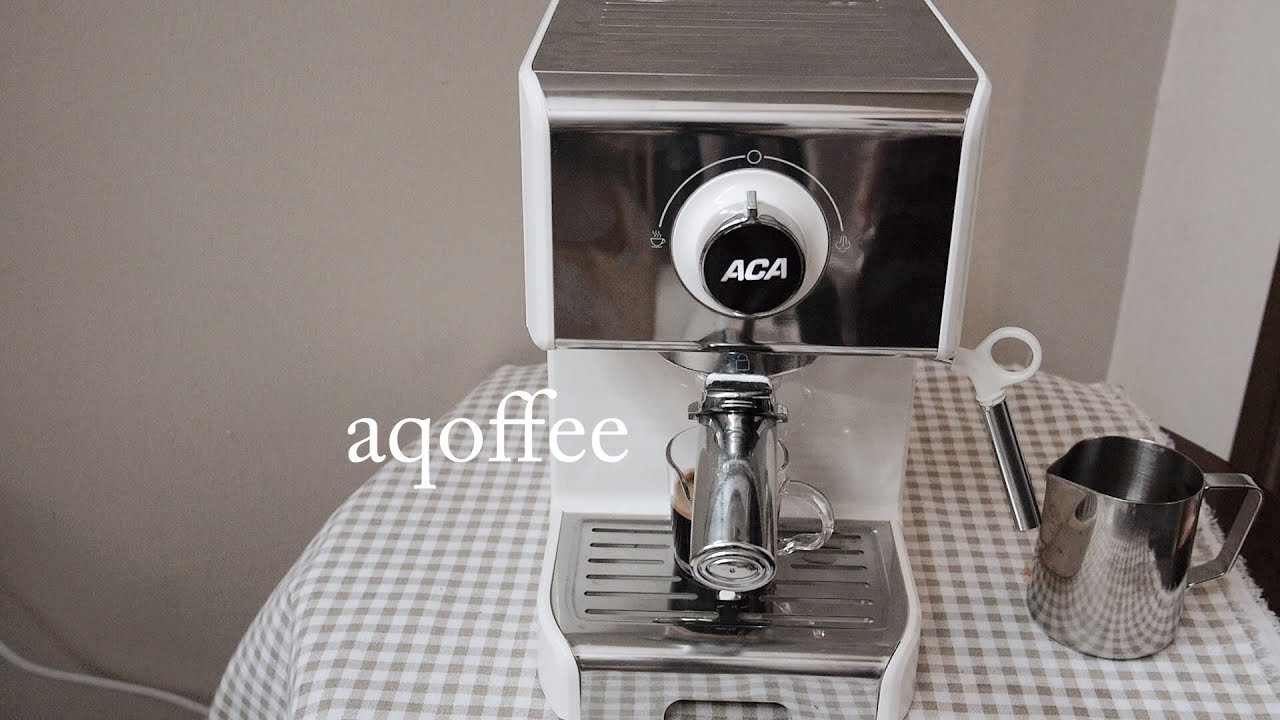ACA-ES12A Espresso Machine - YouTube