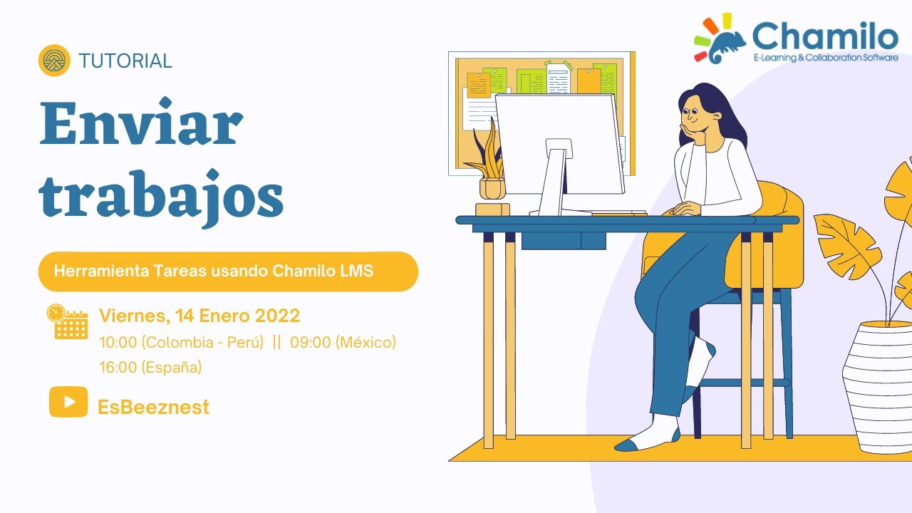¿Cómo crear y asignar tareas en línea en la Plataforma Chamilo LMS? - YouTube
