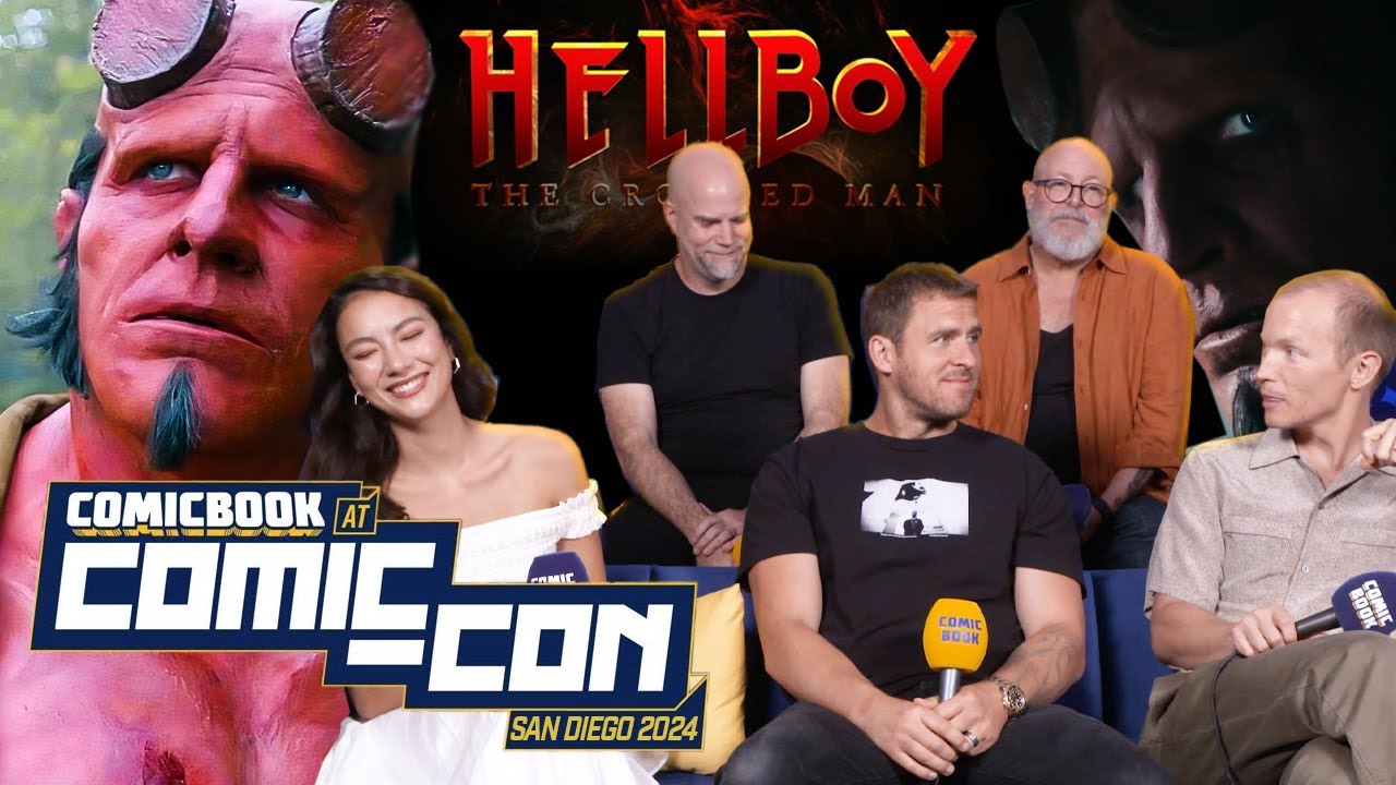 Making A Rated-R Hellboy! Hellboy:The Crooked Man Cast Interview - San Diego Comic-Con 2024 ...