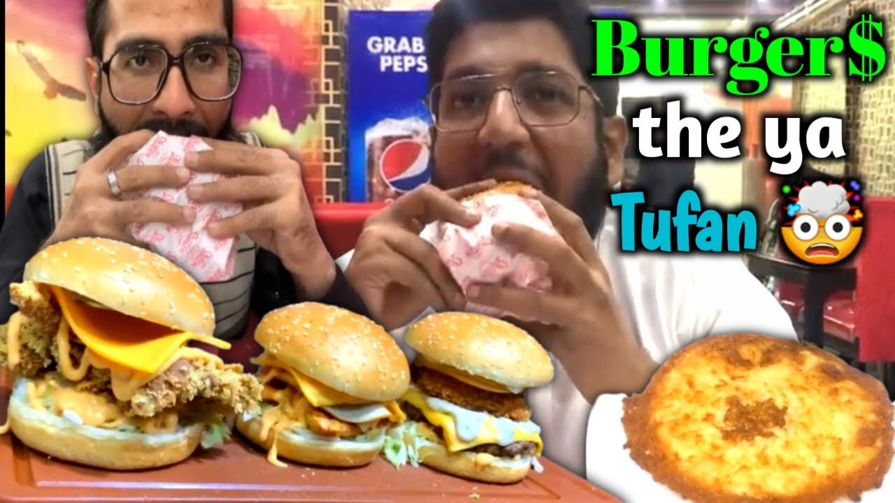 The Best Burger Hands Down | Eating Burger | Street Food of Karachi ...