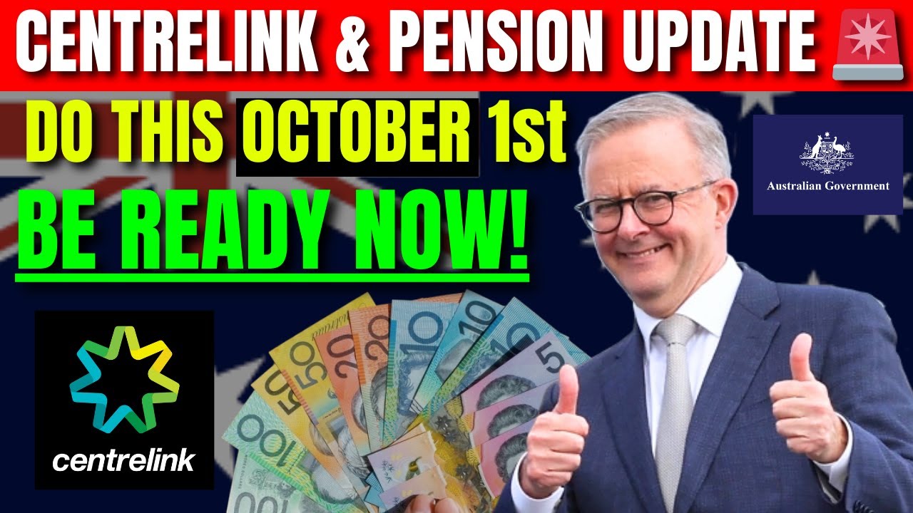 GET READY FOR OCTOBER NEW LAW | BIG AMOUNTS FOR CENTRELINK PENSION ...