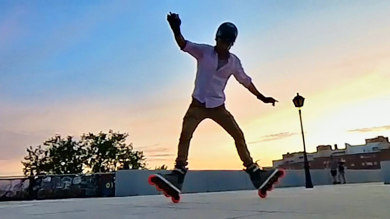 Wizard skating in the Planetario park, (patinando Madrid). Kizer ...