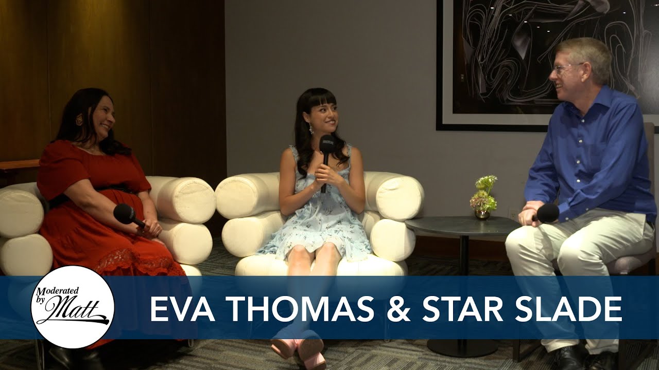 Moderated by Matt: Nika & Madison with writer/director Eva Thomas ...
