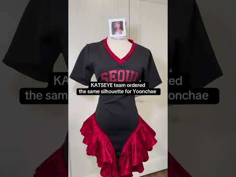 @jennierubyjane  wore this silhouette, and now Yoonchae.Which 1 do you like more? #jennie #katseye