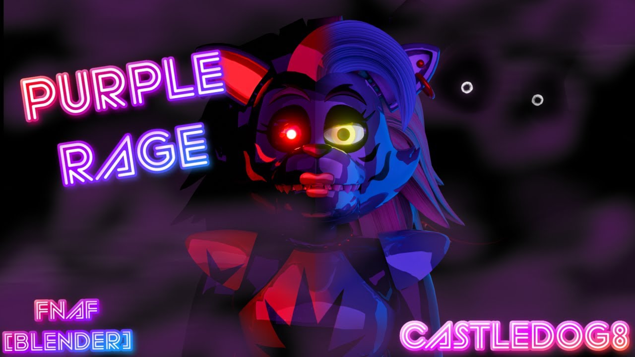 Purple Rage, Fnaf [Blender] - YouTube